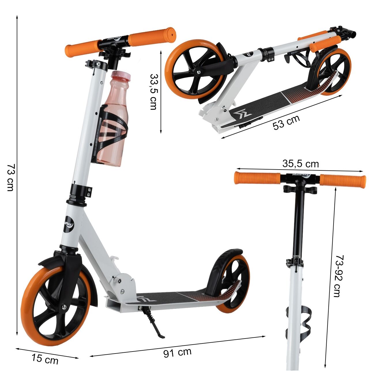 Sport i rekreacja :: Deskorolki i Hulajnogi :: Hulajnoga Miejska Duża ...